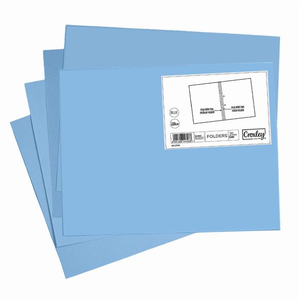 CROXLEY A4 PVC file Assorted Pack of 12 | Croxley SA