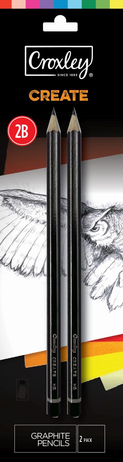 CROXLEY CREATE Wood Free Pencils - HB | Croxley SA
