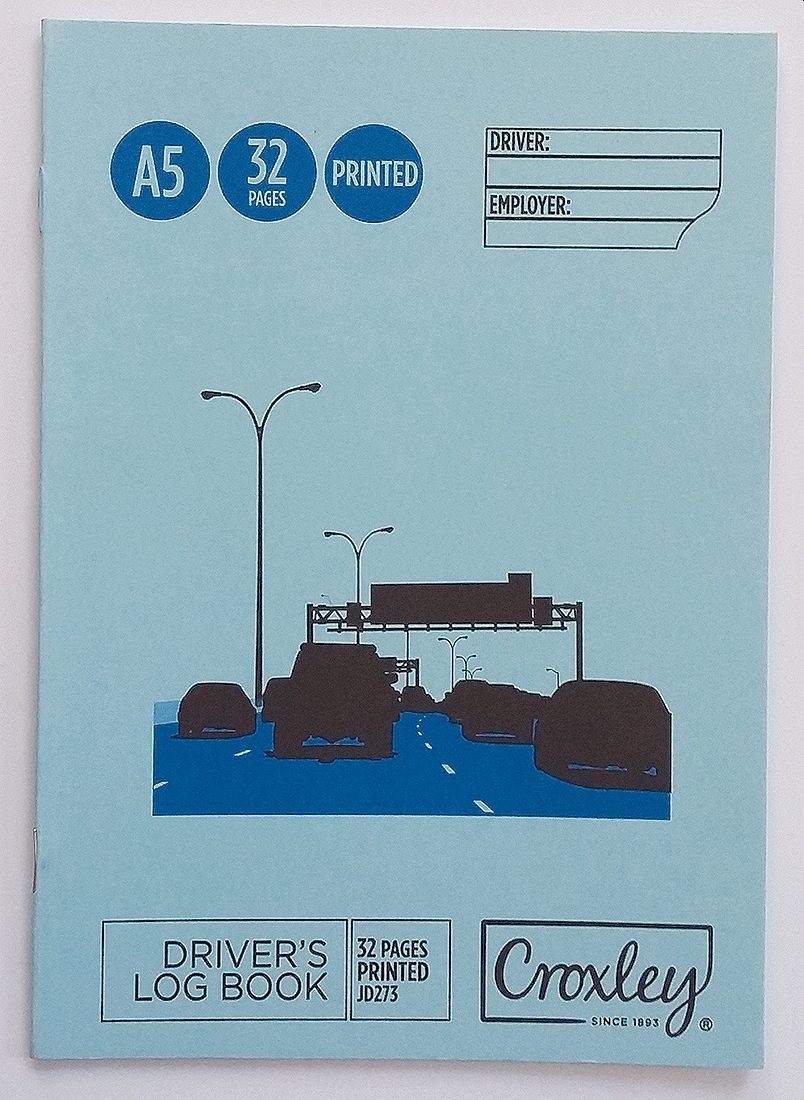CROXLEY JD273 Drivers Log Book 32 Page 210x148mm Croxley SA croxley-jd273-drivers-log-book-32-page-210x148mm-croxley-sa