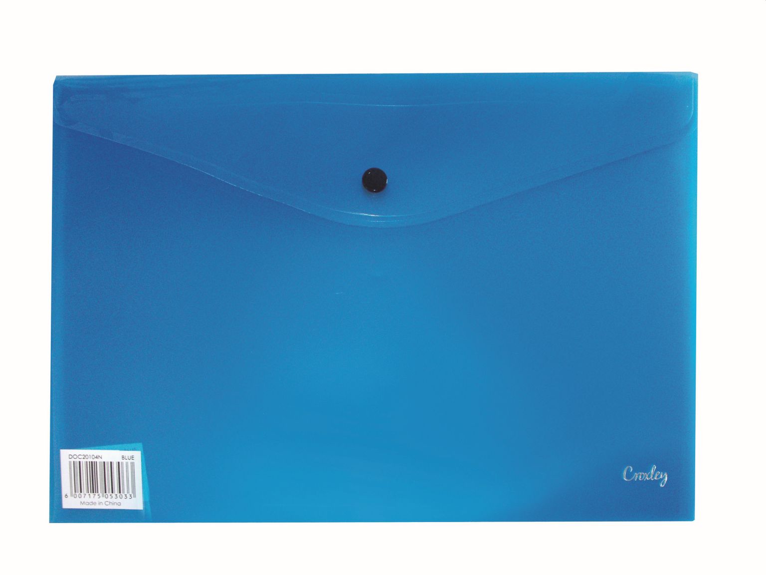 CROXLEY Envelope with Button - A4 (Blue) | Croxley SA