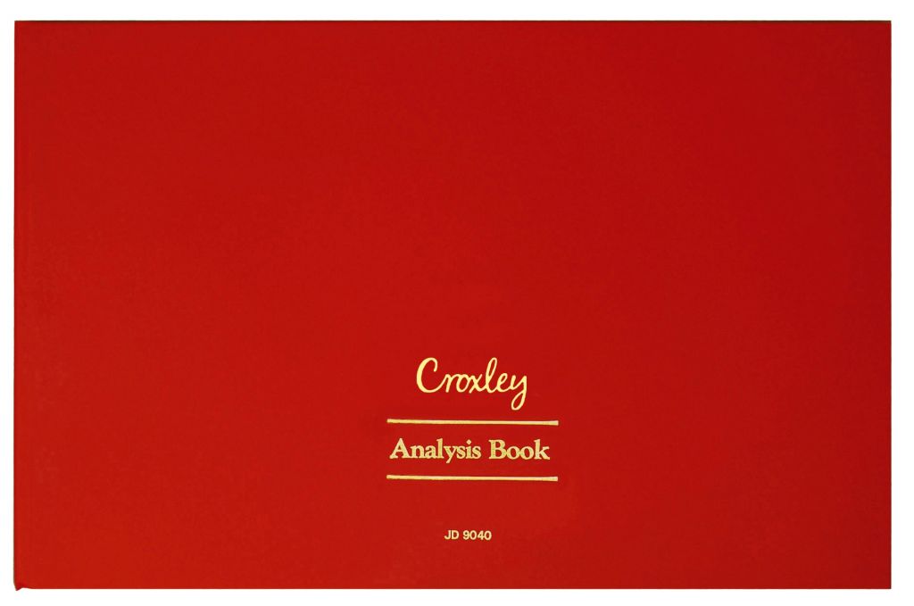 CROXLEY JD9040 Analysis Book 40 Cash Columns On Two Pages | Croxley SA