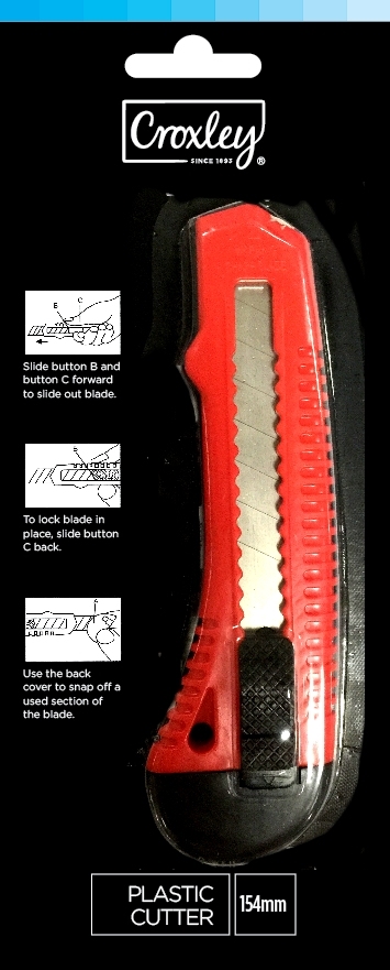 CROXLEY 154mm Plactic Cutter | Croxley SA