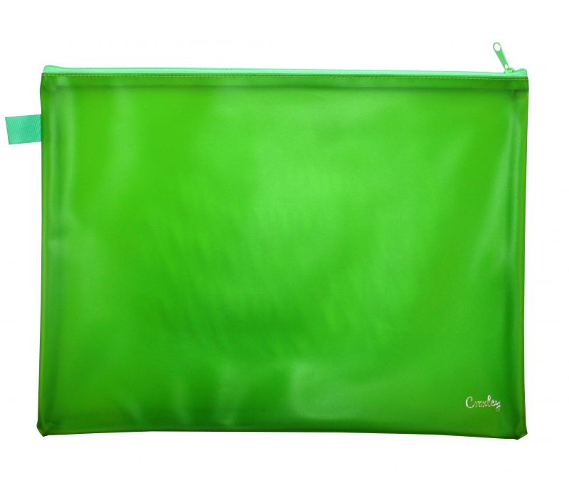 CROXLEY CREATE Bright PVC NEON Book Bag (Green) | Croxley SA