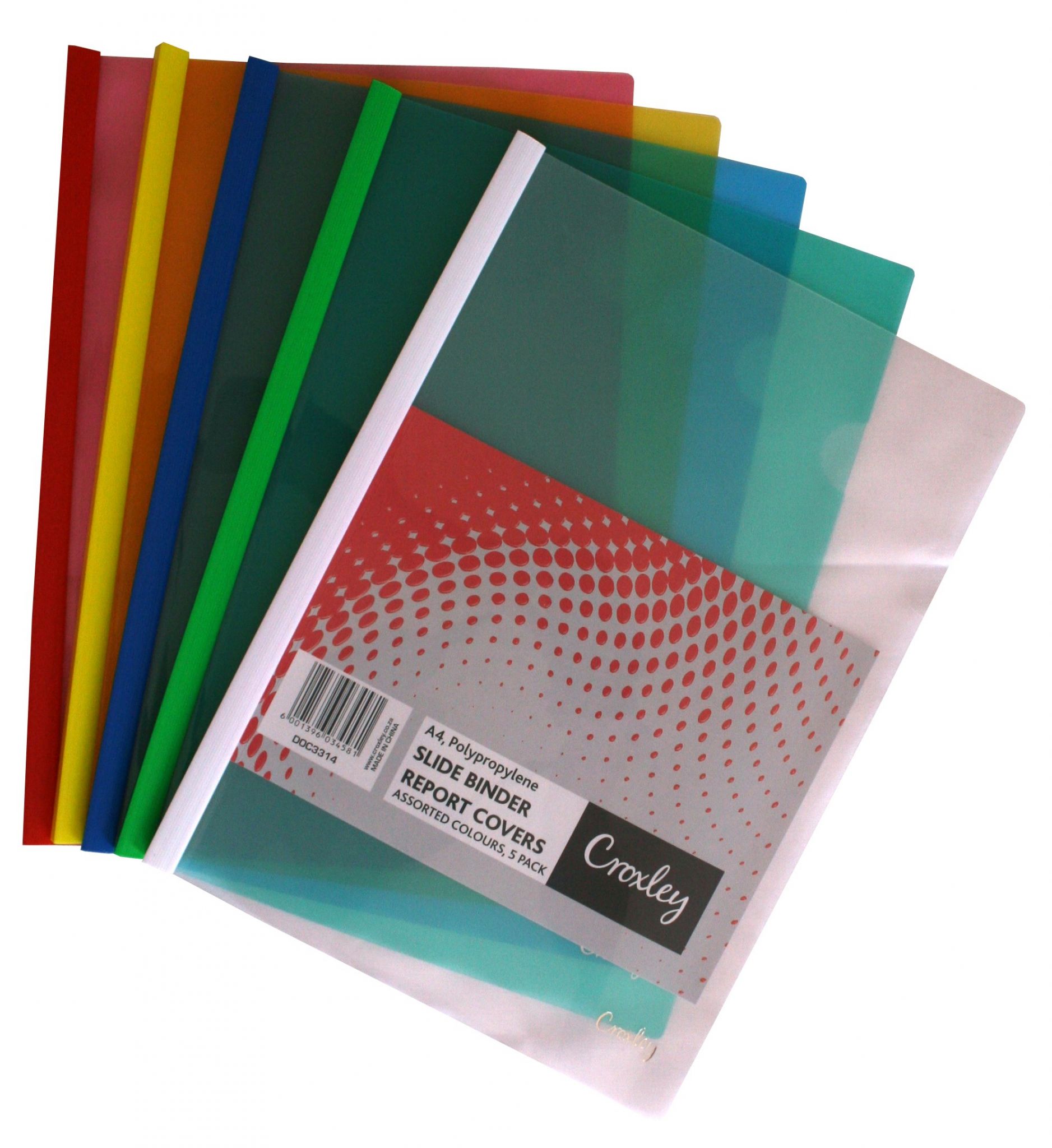 CROXLEY A4 Report Binders Assorted | Croxley SA
