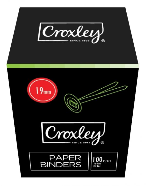 CROXLEY 19mm Grip Binder Box100 | Croxley SA