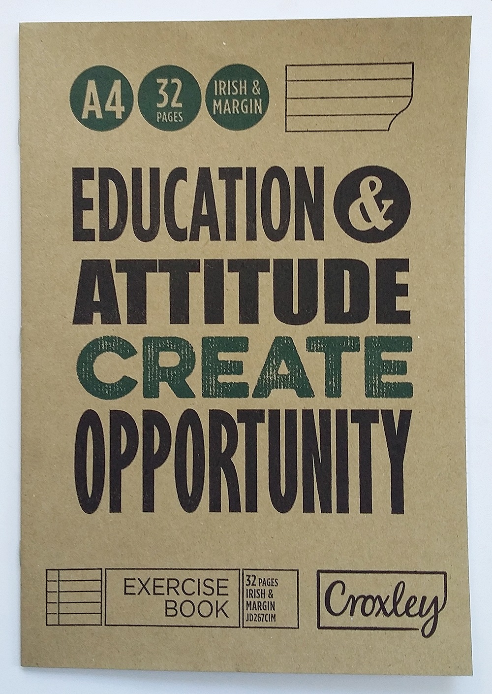CROXLEY JD267 A4 32 Page Irish & Margin | Croxley SA