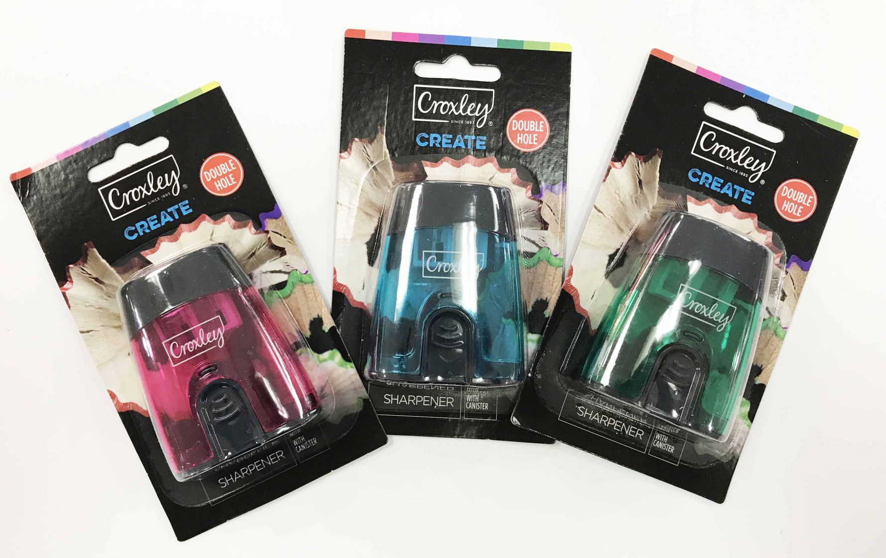 CROXLEY CREATE Double Barrel Sharpener | Croxley SA