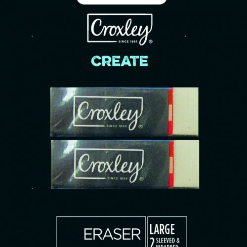 CROXLEY CREATE Eraser (6.2 x 2 x 1 cm) and 1 Hole Sharpener | Croxley SA