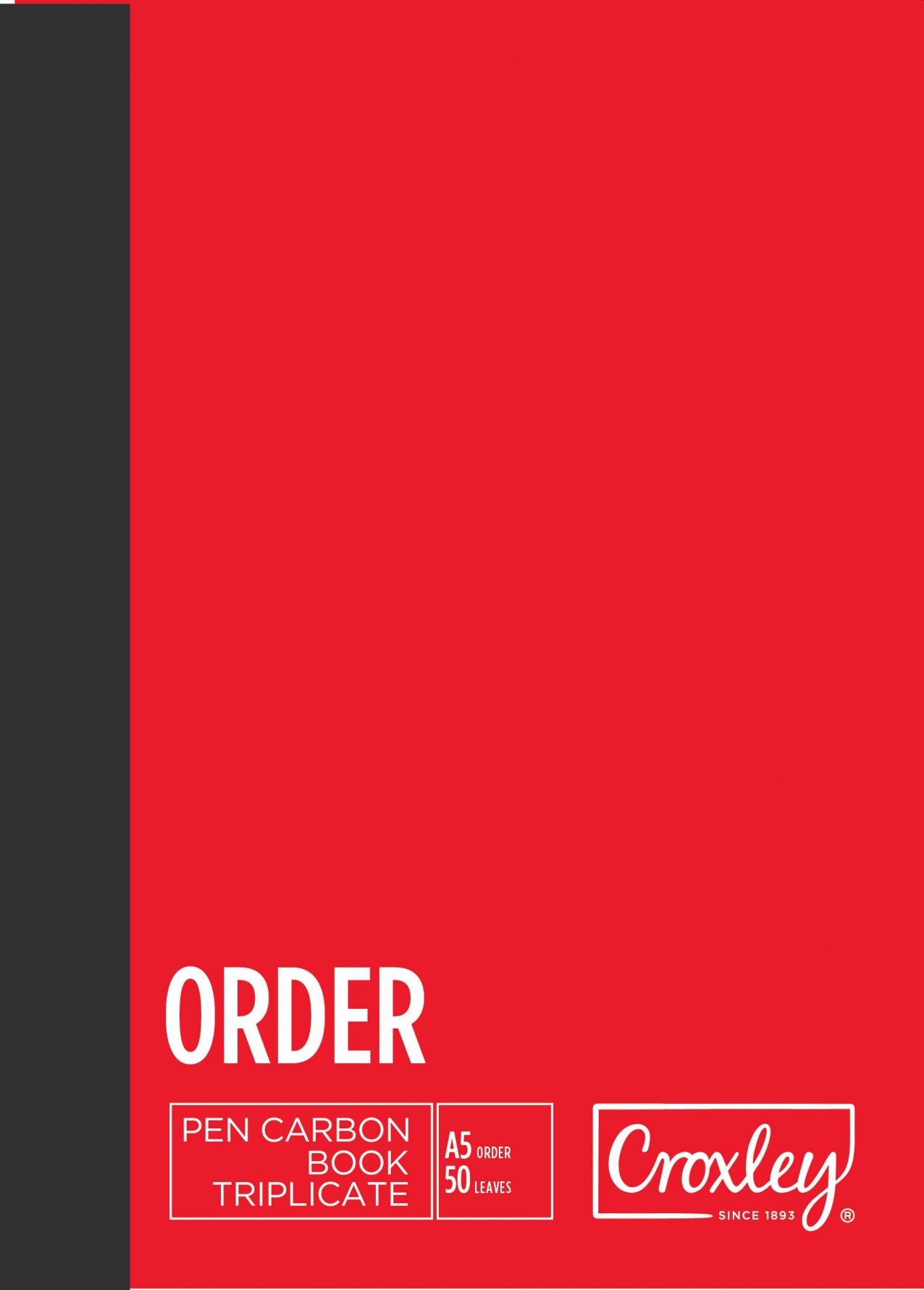 CROXLEY JD66PS Pen Carbon Purchase Order Triplicate A5 100 P | Croxley SA