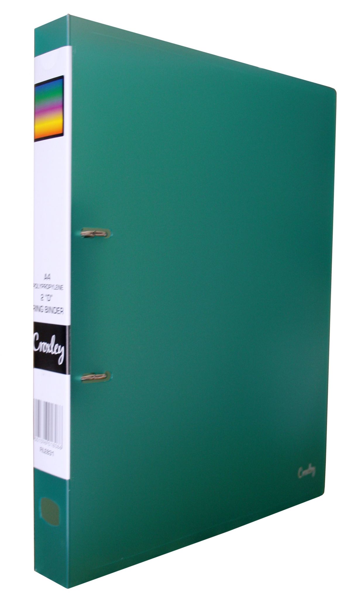 CROXLEY 2D Polypropylene Ring Binder Green | Croxley SA