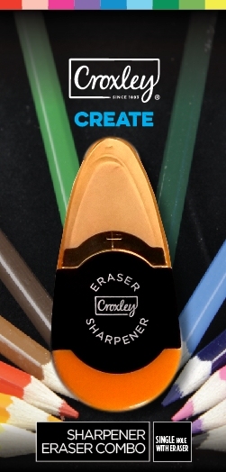 CROXLEY CREATE Eraser and Sharpener | Croxley SA