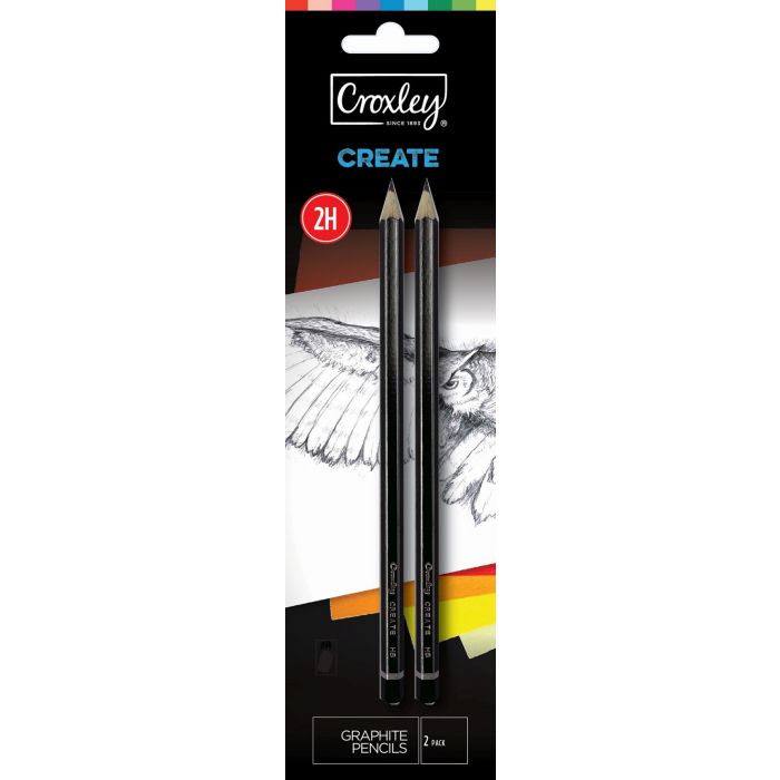 CROXLEY CREATE Black BallPoint Pens 2 Carded | Croxley SA