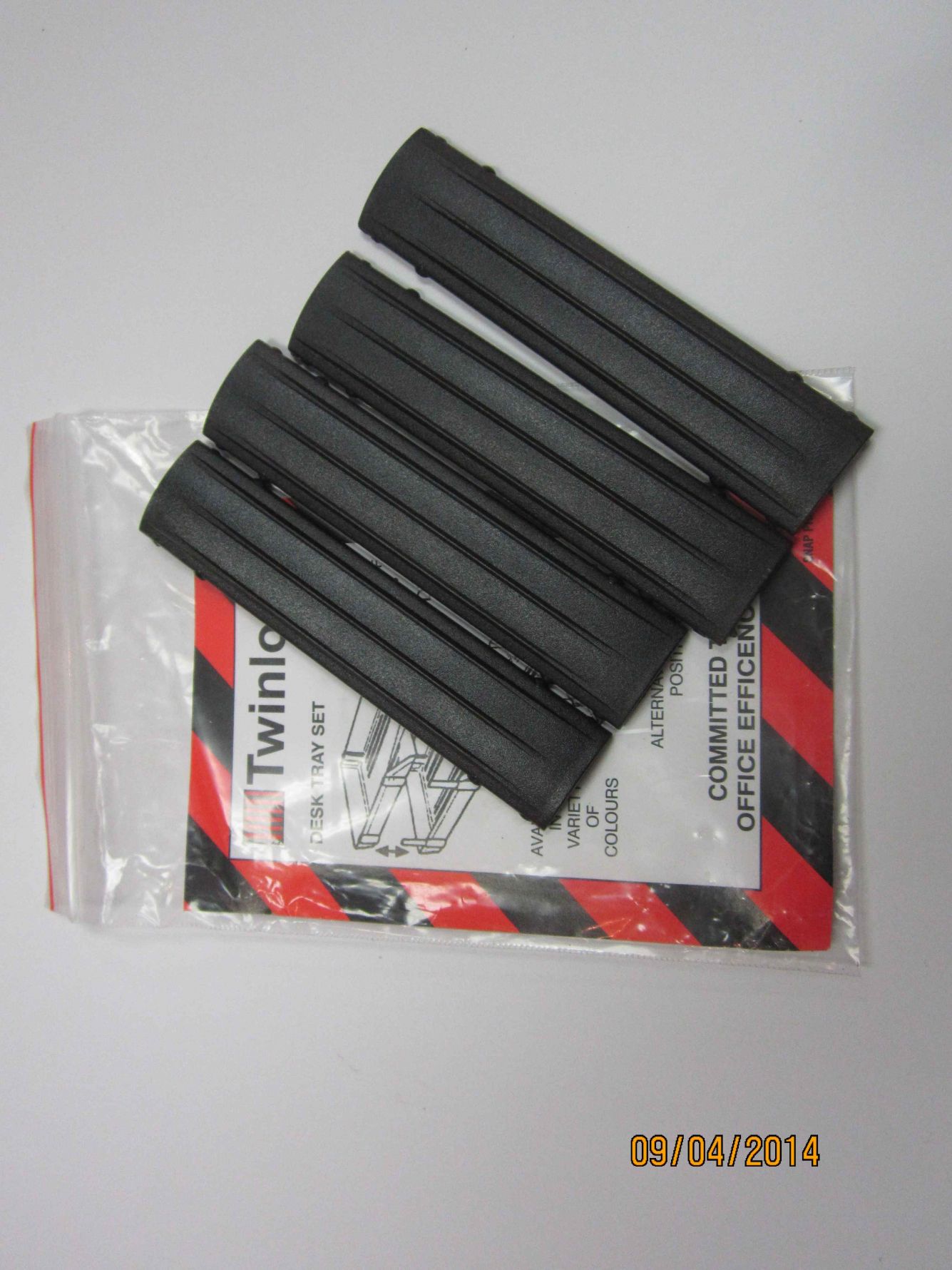 Croxley Desk Tray Risers Set of 4 Charcoal | Croxley SA