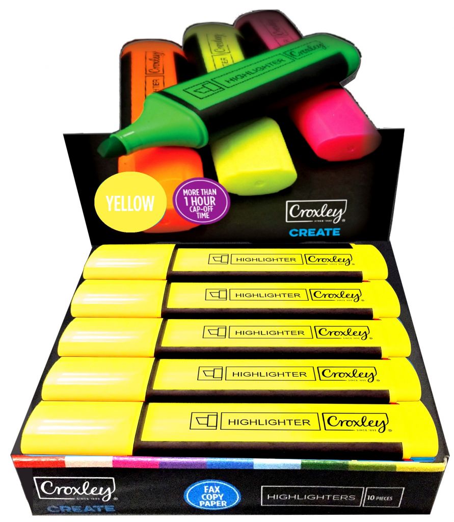 CROXLEY CREATE Blue Highlighters | Croxley SA