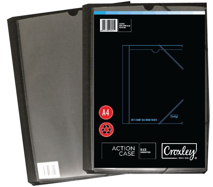 CROXLEY A4 Action Case Black | Croxley SA
