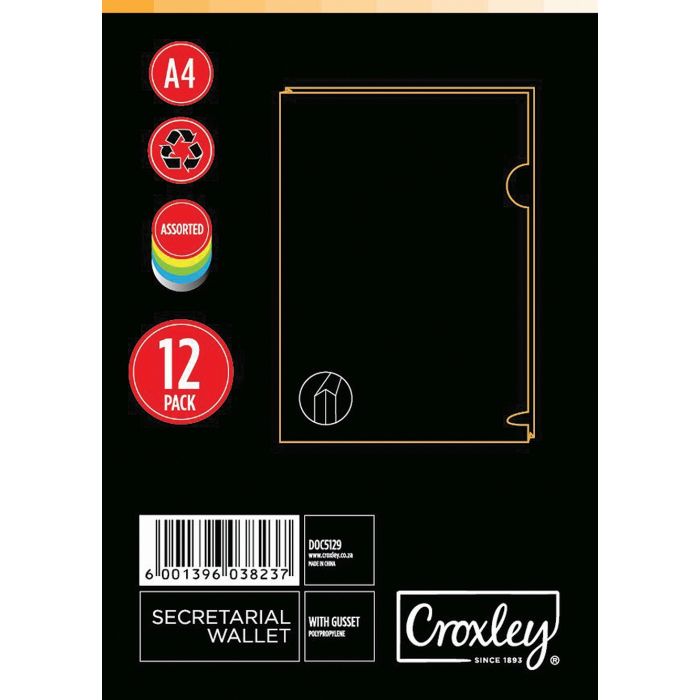 CROXLEY Presentation Folder (Assorted Colours) | Croxley SA