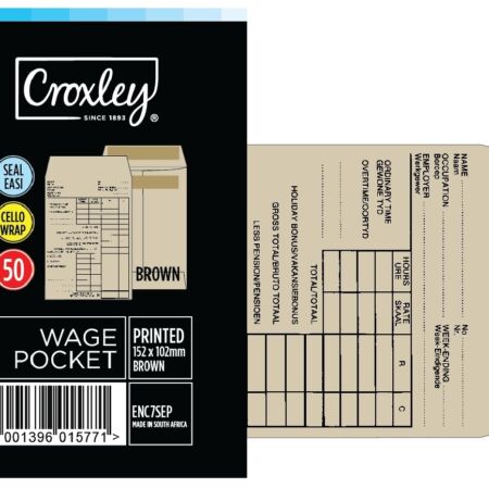 Kraft Wage Pockets - Croxley SA