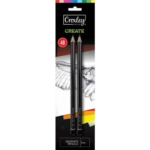 CROXLEY CREATE Black BallPoint Pens 2 Carded | Croxley SA