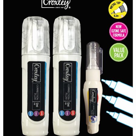 CROXLEY CREATE Pastel Gel Pens Wallet of 6 Assorted Colours | Croxley SA