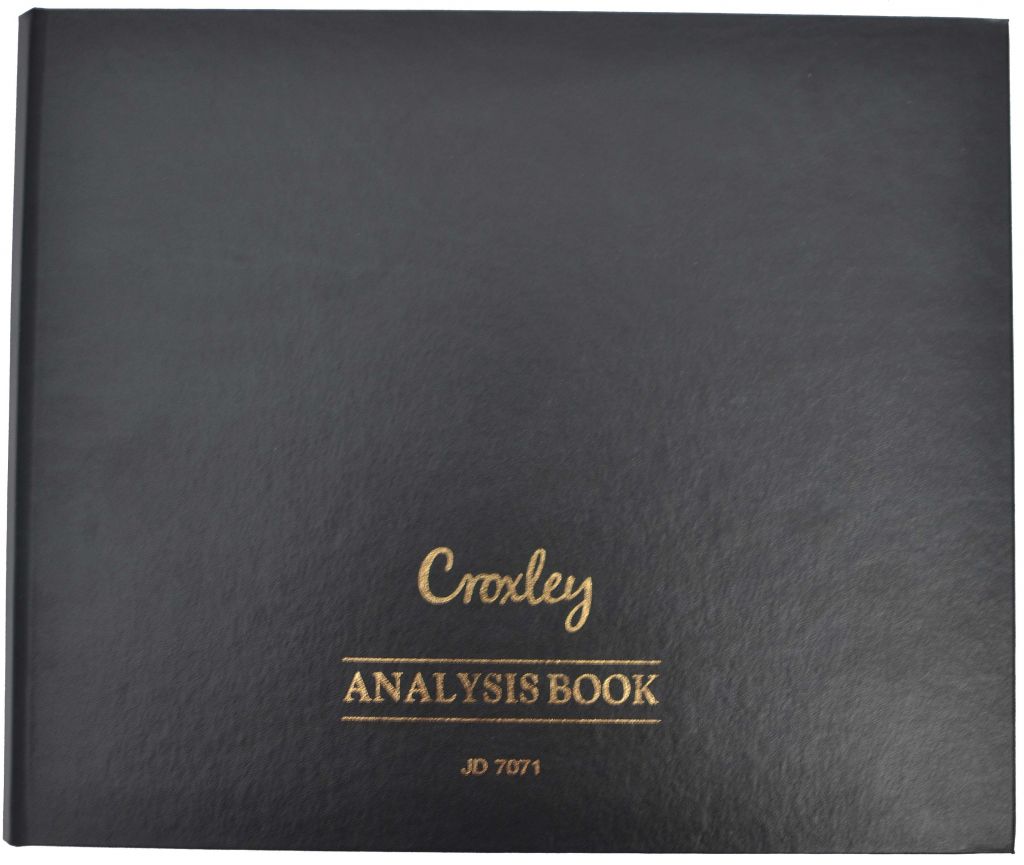 CROXLEY JD7071 Analysis Series 7 Oblong 144 Page 7 Column on | Croxley SA