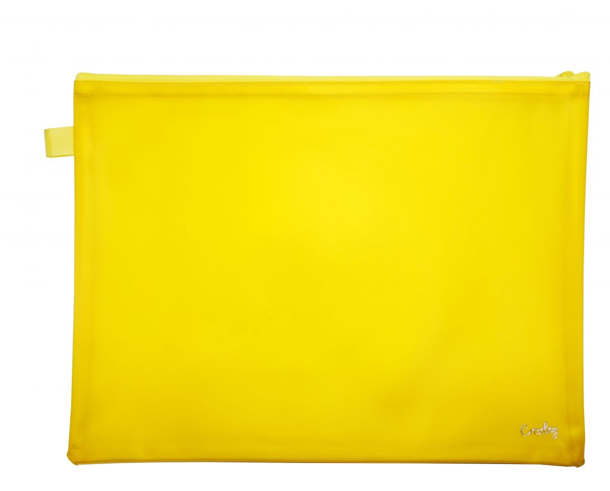 CROXLEY CREATE Bright PVC NEON Book Bag (Yellow) | Croxley SA