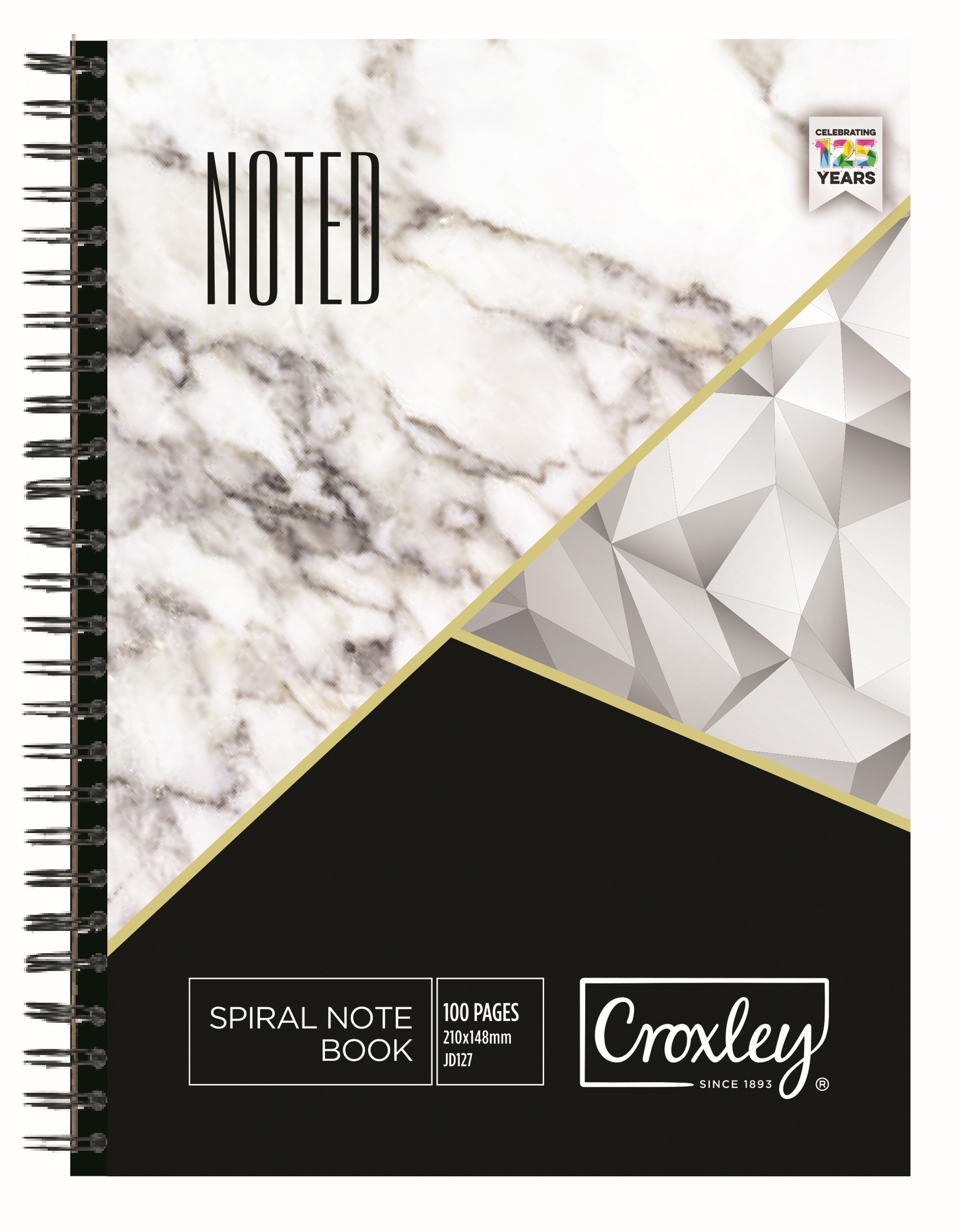 CROXLEY JD127 A5 100 Page Side Bound Wire Bound | Croxley SA