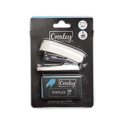 CROXLEY Stapler Mini White | Croxley SA